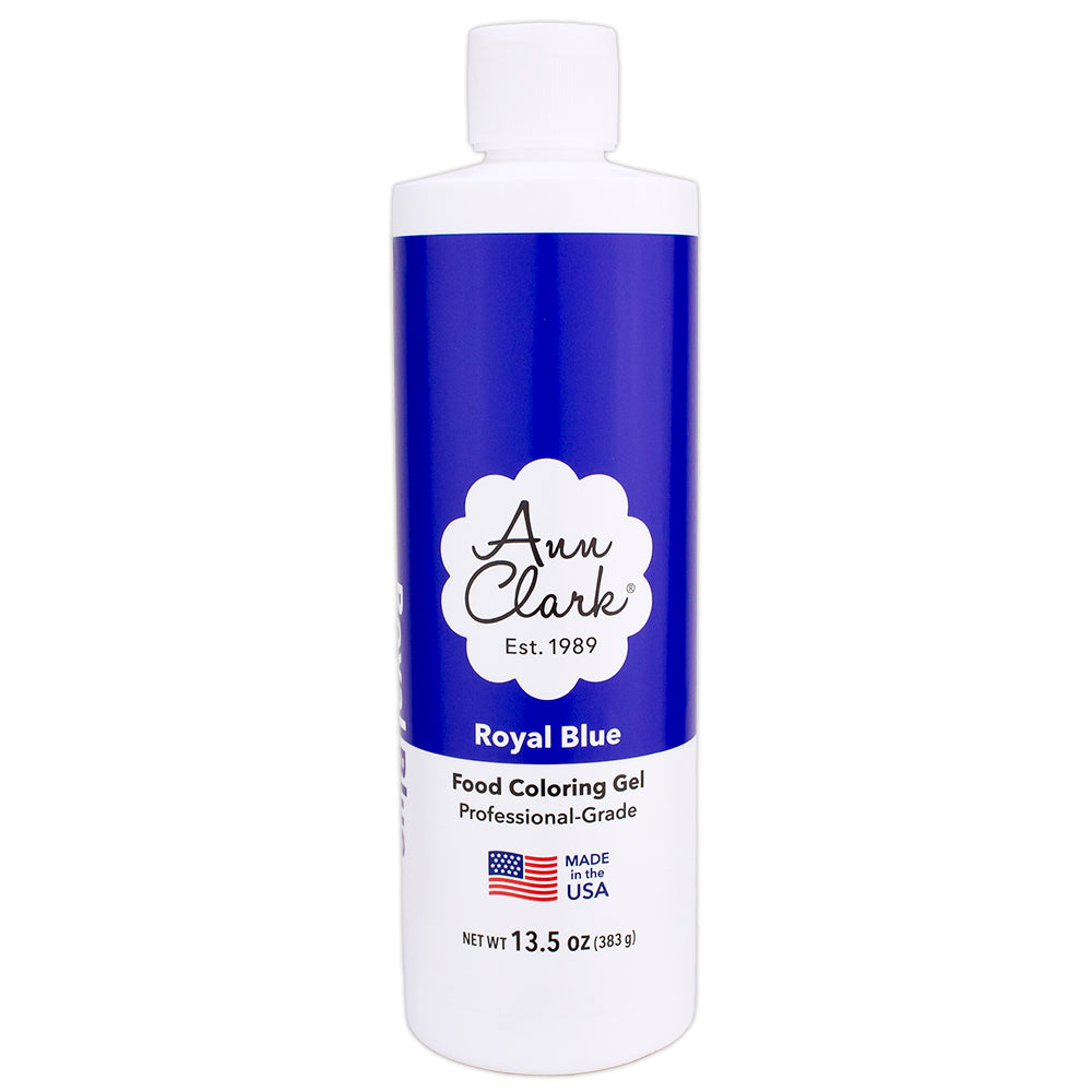 Ann Clark Royal Blue Food Coloring Gel, Extra Large 13.5 oz. Bottle