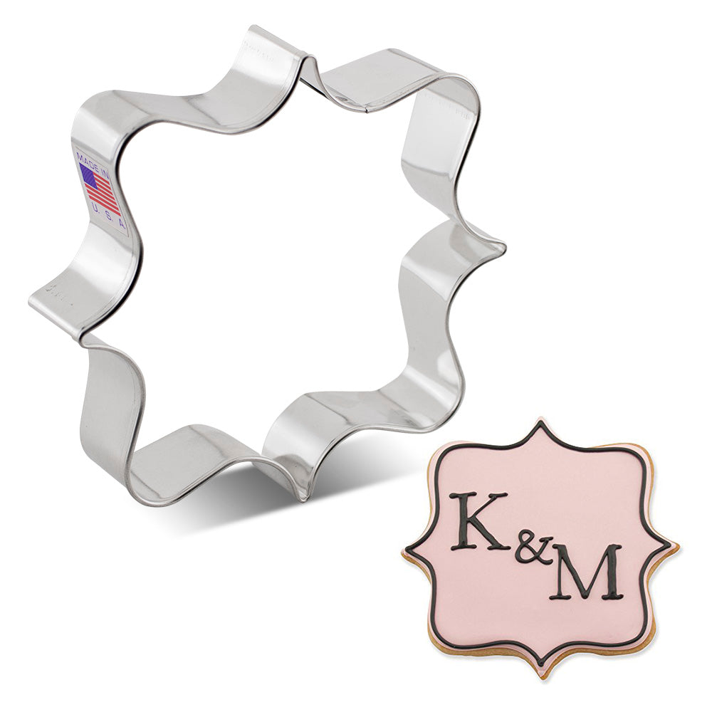 Square Plaque Cookie Cutter | Ann Clark