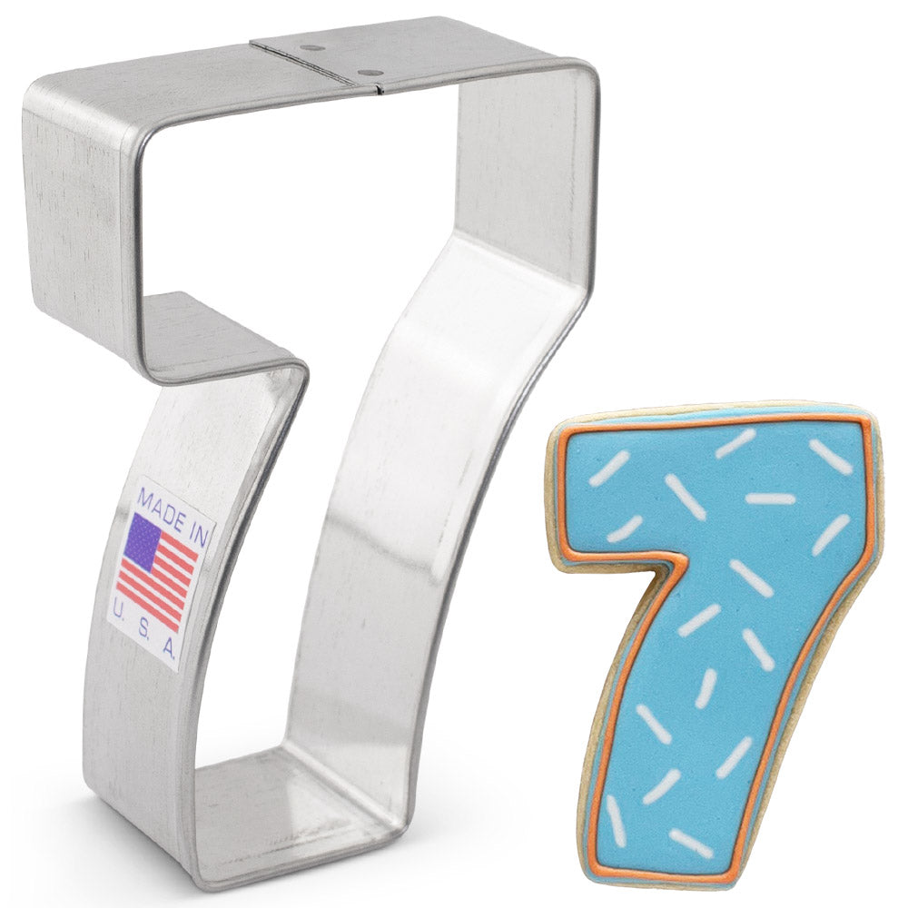 Number 7 Cookie Cutter | Ann Clark