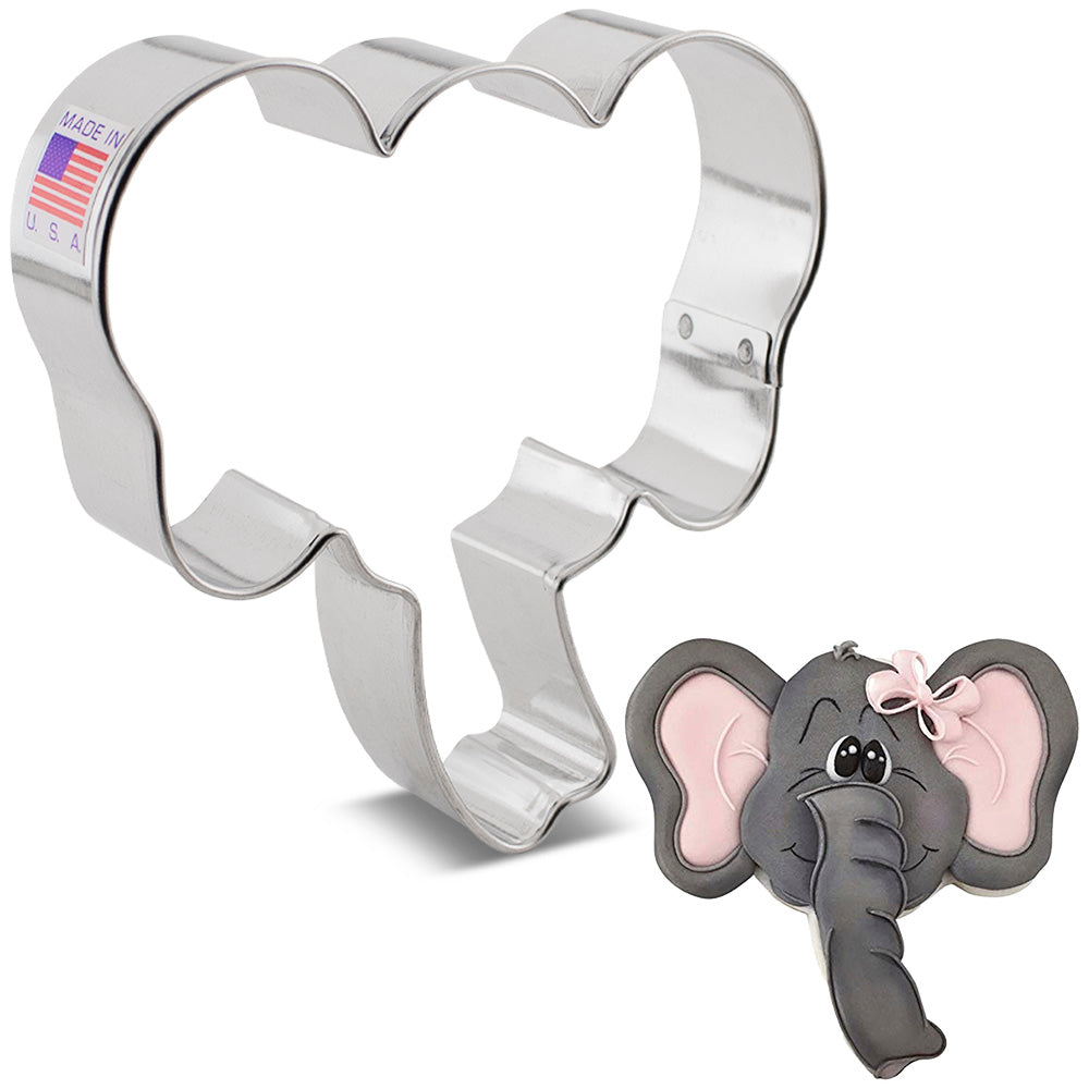 Elephant Face Cookie Cutter | Ann Clark