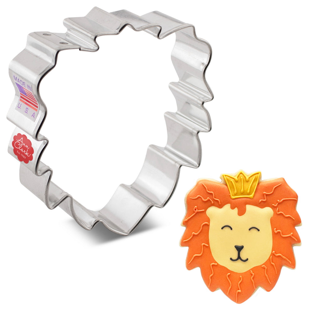 Lion Face Cookie Cutter | Ann Clark