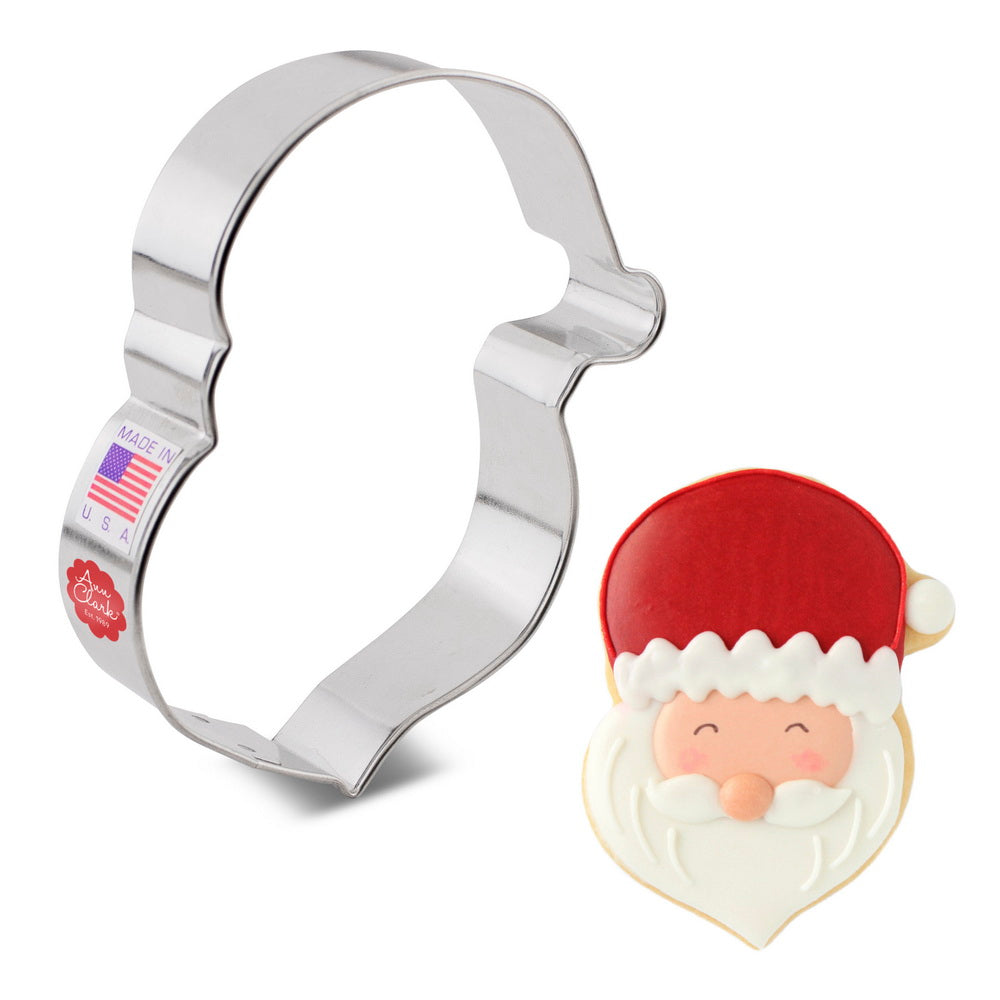 Santa Face Cookie Cutter | Ann Clark