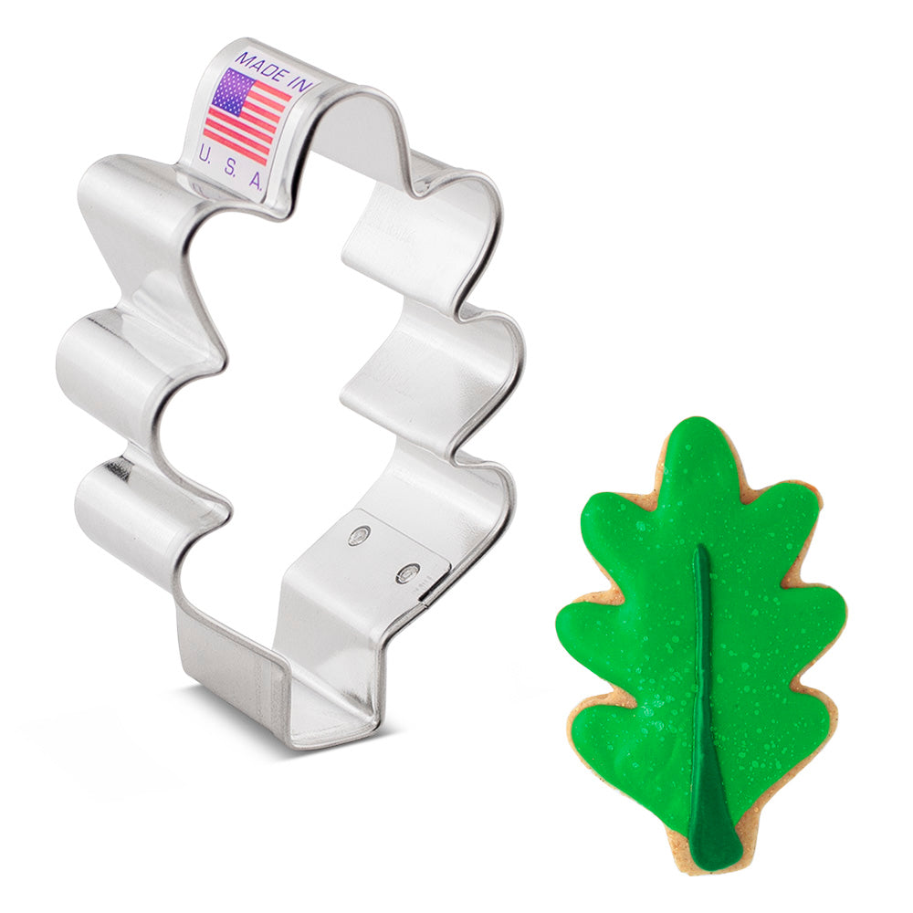 Small Oak Leaf Cookie Cutter, 3" | Ann Clark