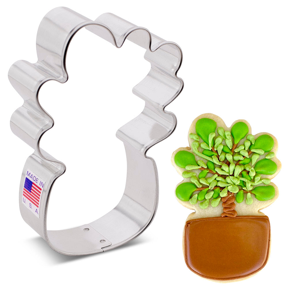 Fiddle Leaf Fig Cookie Cutter, 4" | Ann Clark