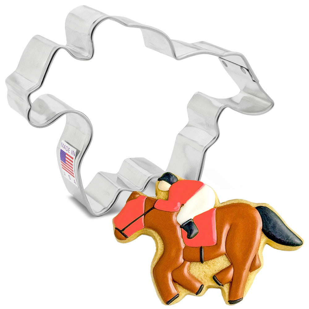 Racehorse Cookie Cutter | Ann Clark